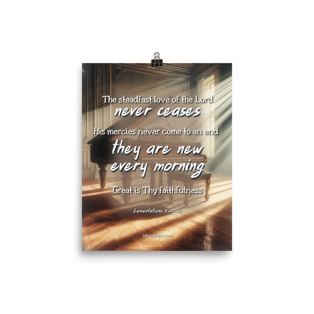 Steadfast Love Art Print – Raluca Bojor